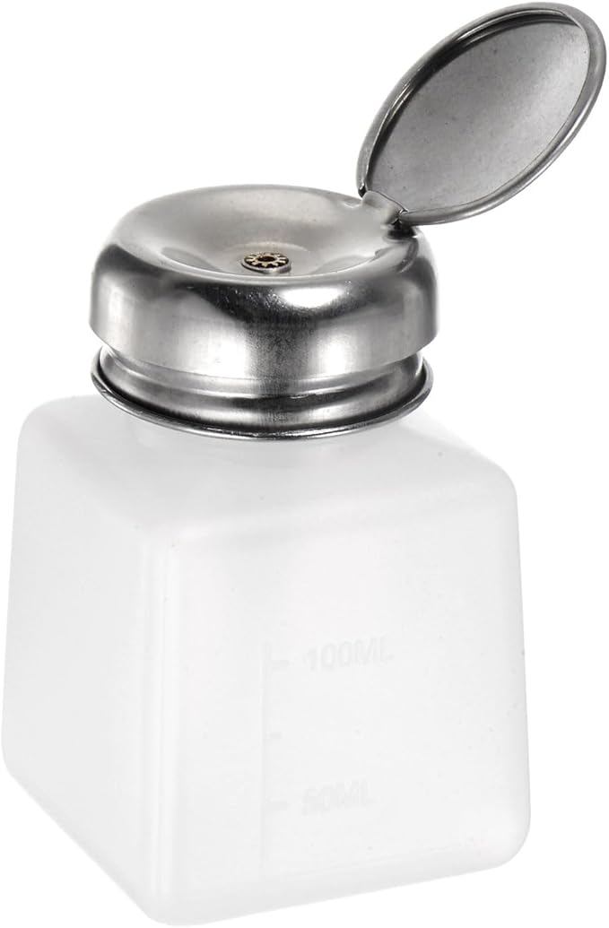 Amazon.com: HARFINGTON Solvent Alcohol Dispensers 100ml(3.4oz) Push ...