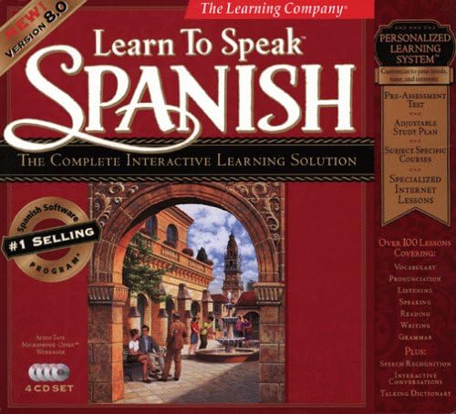 Amazon.com: Learn to Speak Spanish: The Complete Interactive Learning ...