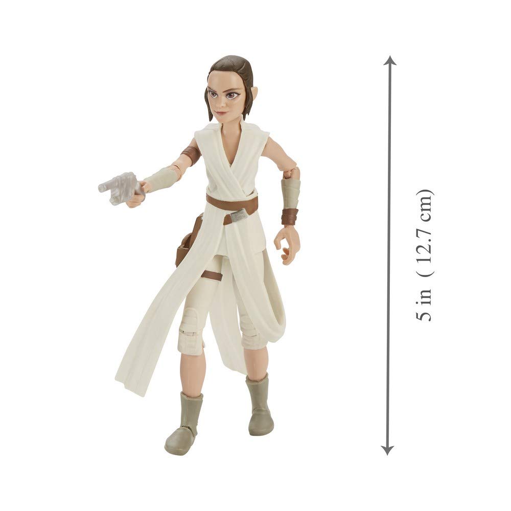 Buy Star Wars Galaxy of Adventures The Rise of Skywalker Rey 5-Inch ...
