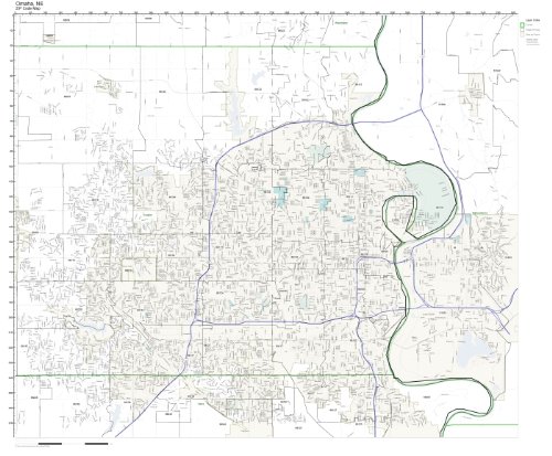 Buy Working s Zip Code Wall of Omaha, NE Zip Code Laminated Online at ...