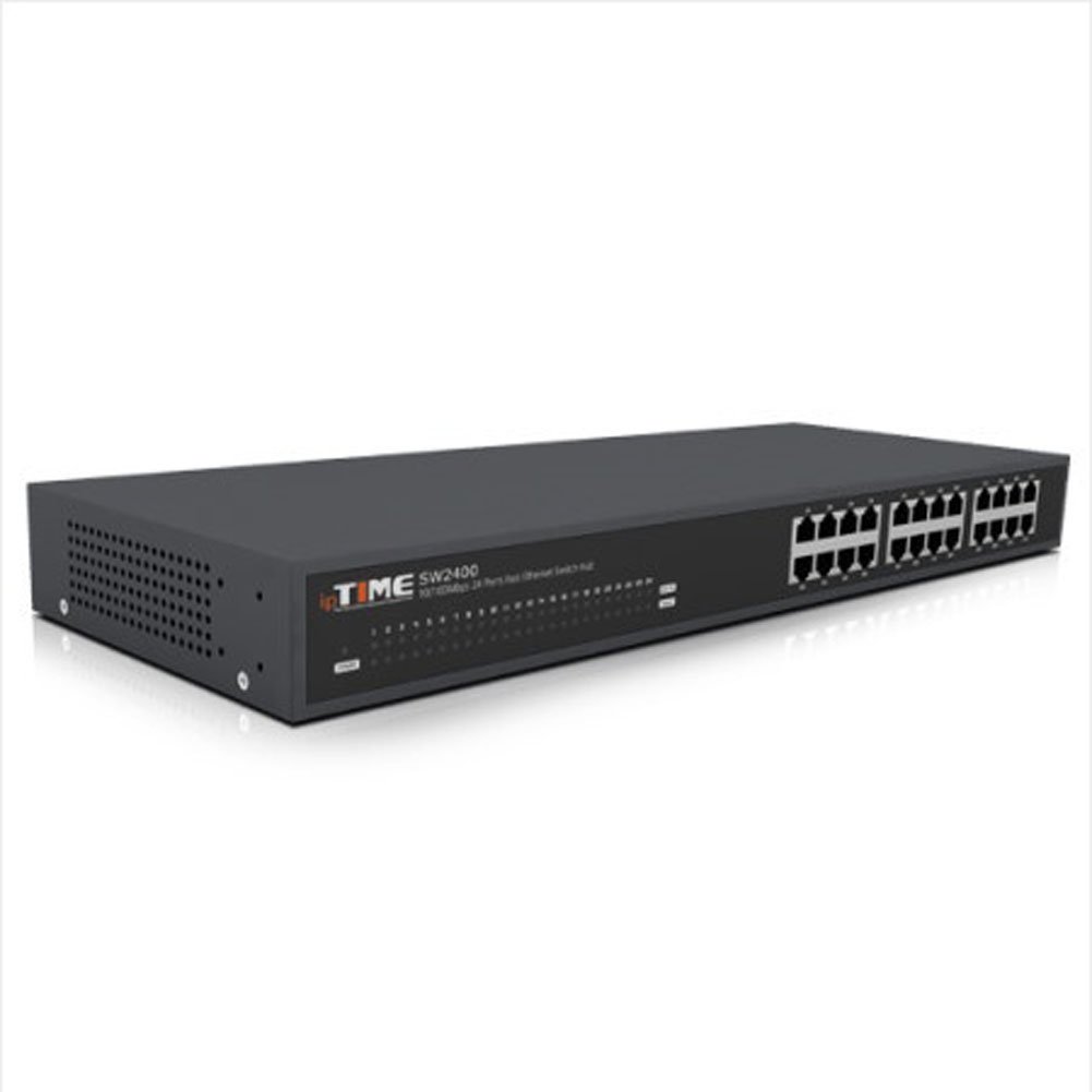 Buy ipTIME SW2400 Sw Hub 24 port (100Mbps) Rack- Fast Ethernet Switch ...