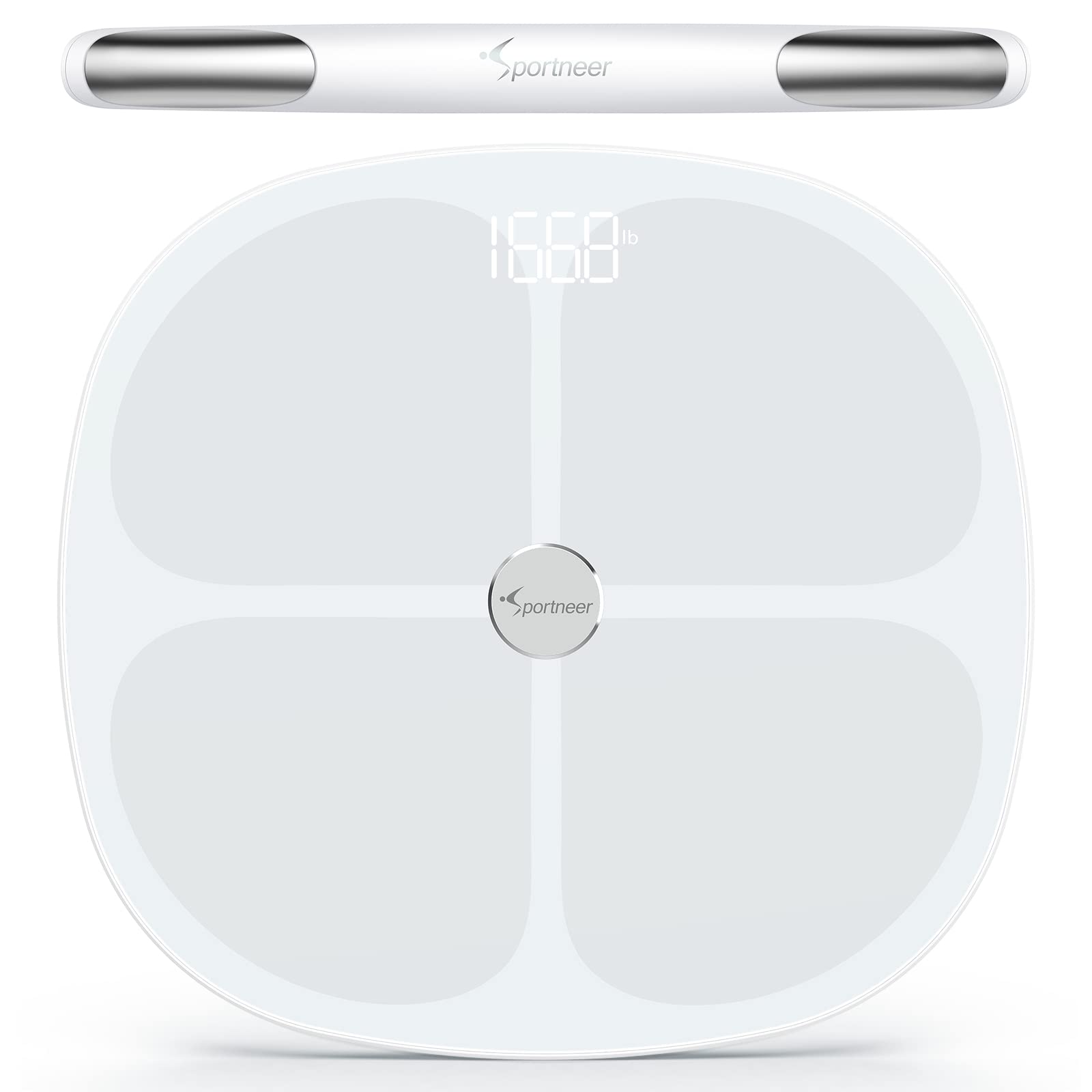 Buy Smart Full Body Composition Analyzer Scale, 8 Electrodes Dual ...