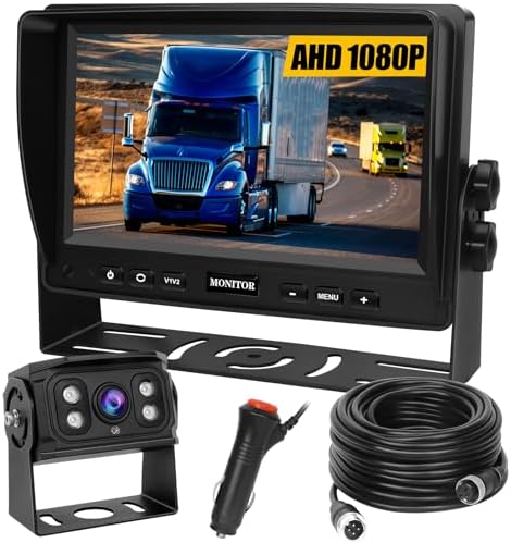 Amazon.com: Backup Camera for Truck RV,Back up Camera with Screen Kit ...