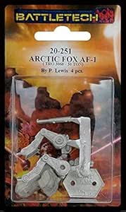 Amazon.com: BATTLETECH 20-251 Arctic Fox AF1 by BATTLETECH : Toys & Games