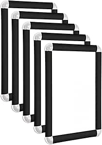 25mm Black Snap Frame Poster Holder with Rounded Corners - Retail ...