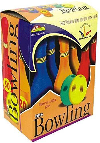 Friend&fun Bowling Set (Senior)_Multi Color. : Amazon.in: Toys & Games