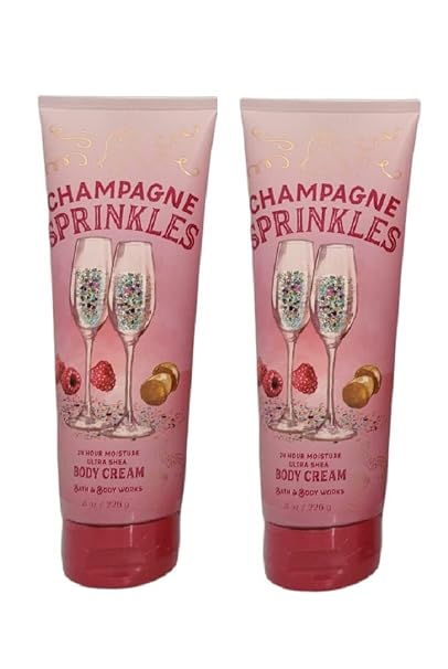 Amazon.com : Bath and Body Works Champagne Sprinkles 2 Pack Ultra Shea ...