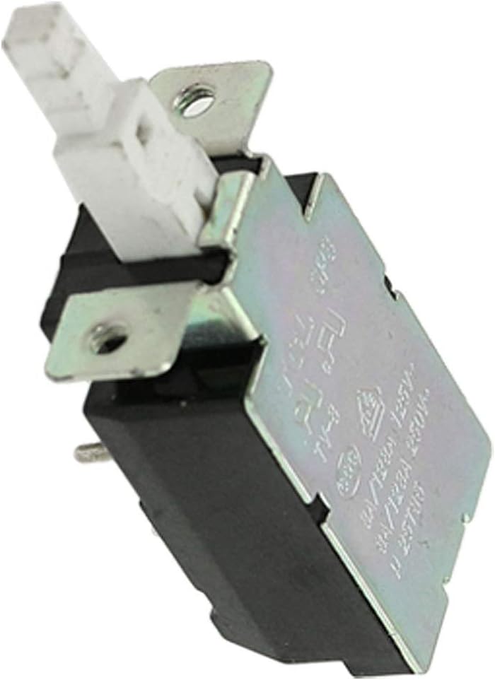 Aexit KDC-A10 4 Switches Terminals AC 250V 8A DPST Push Button ...