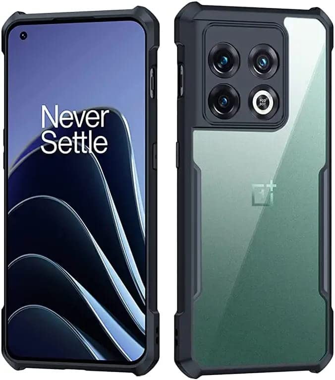 XUNDD Clear PC and TPU Back Cover with Integrated Camera Cover for ONE ...