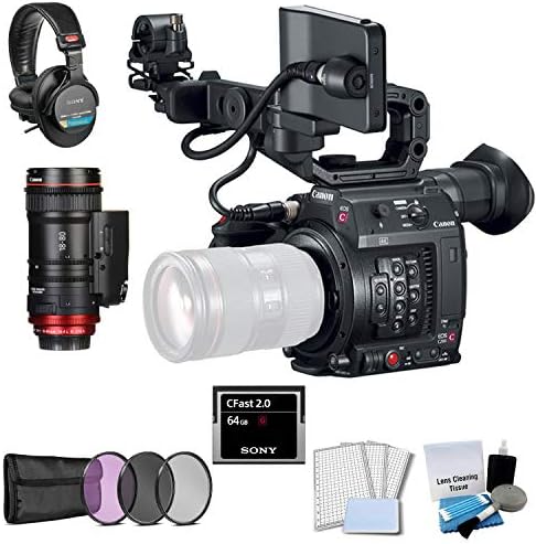 Canon EOS C200 Appareil photo cinéma (monture EF) avec objectif zoom ...