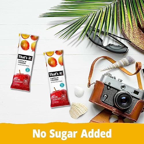 Fruit Bars Snack Gift Box (20 Pack) - 100% Natural, Gluten-Free, Vegan ...