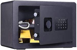 n/a Digital Security Safe Box, Cabinets Wall Safe Lock Box Cash ...