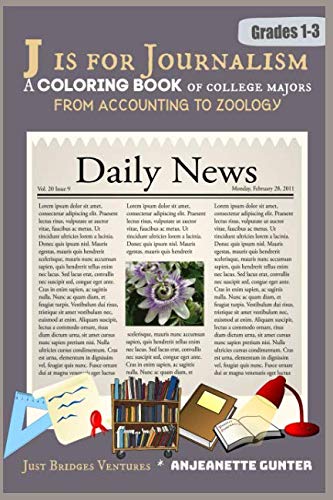 J is for Journalism: A Coloring Book of College Majors from Accounting ...