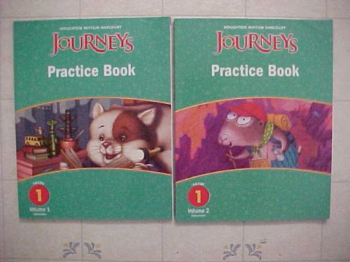 Houghton Mifflin Harcourt Journeys Practice Books Grade 1 Volumes 1 and 2 Consumable: Houghton ...