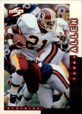 Amazon.com: 1998 Score #17 Terry Allen NFL Football Trading Card ...