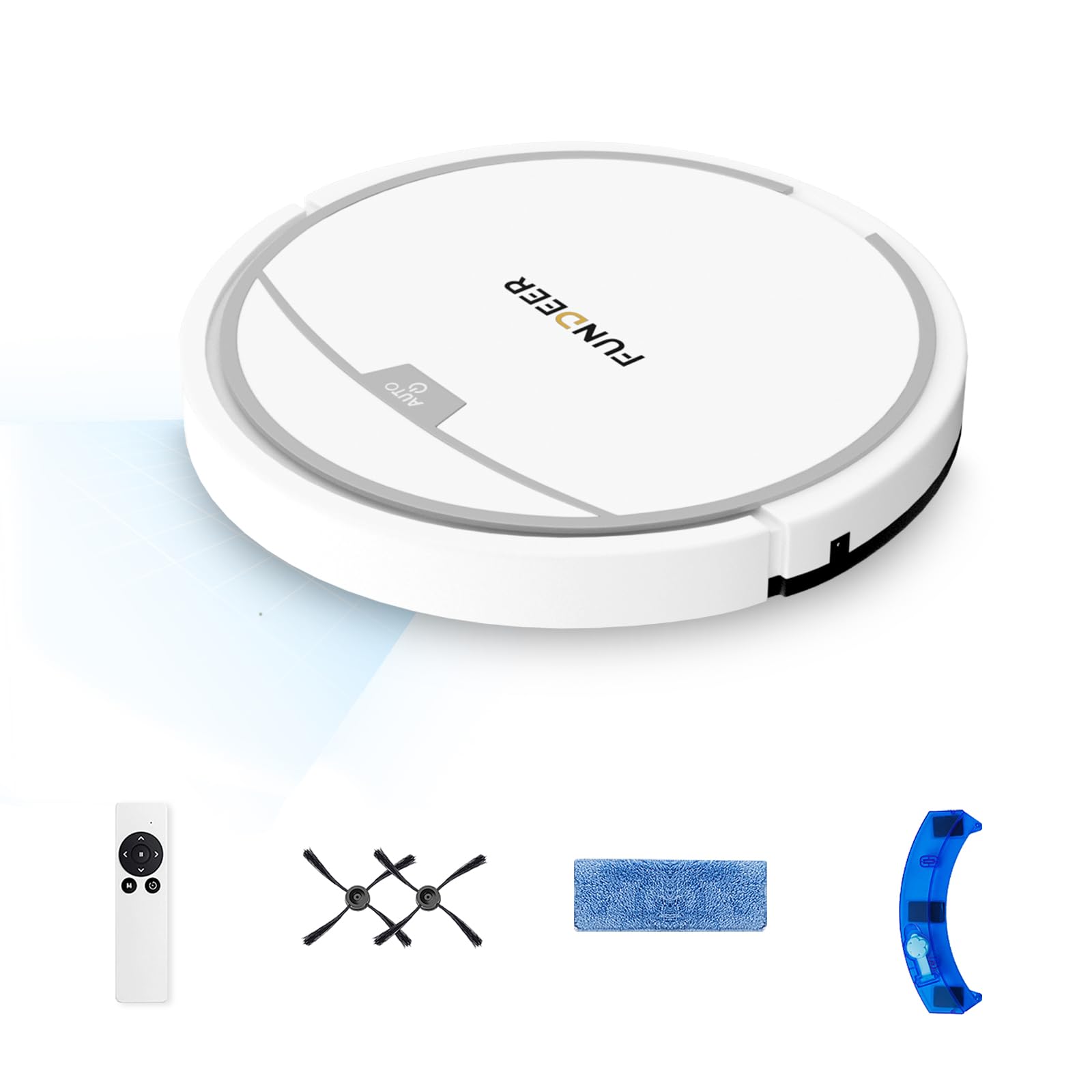Robot Aspiradora y Fregona, Robot de Barrido Inteligente, Aspiradora ...