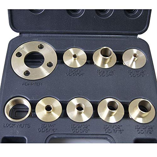 Buy KATSU Brass Router Guide Bush Bushing Set 10 Pieces, Imperial Size ...
