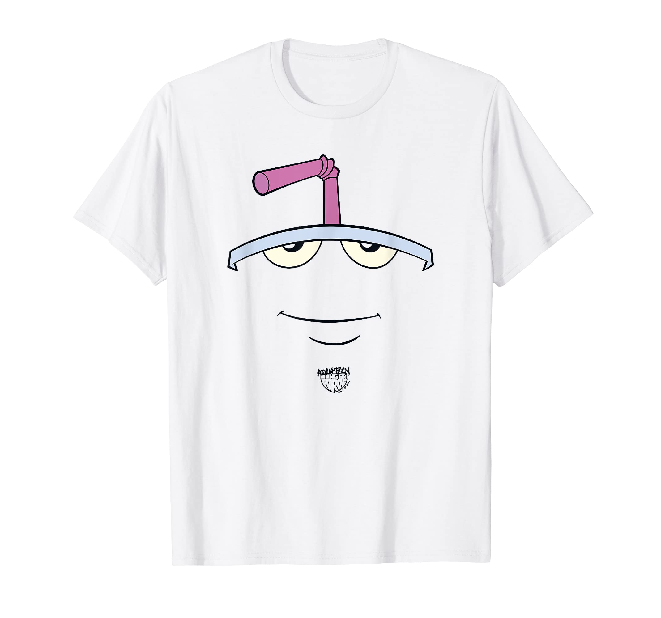 Amazon.com: Aqua Teen Hunger Force Master Shake Big Face T-Shirt ...