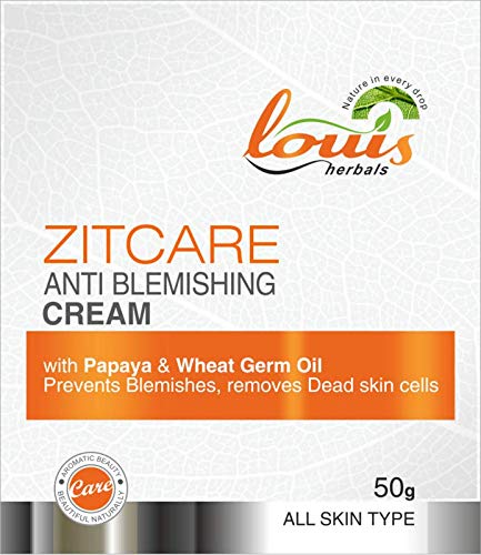 Louis Herbals Zitcare Anti Blemishing Cream (50 g) : Amazon.in: Beauty
