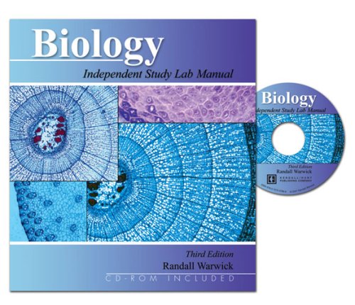 Amazon.com: BIOLOGY INDEPENDENT STUDY LAB MANUAL W/CD ROM ...
