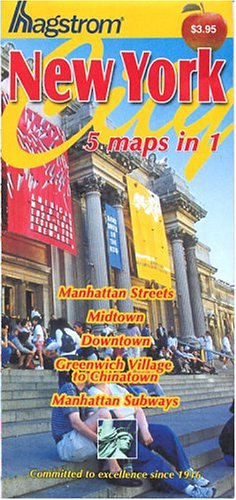 New York City 5-in-1 Pocket Map: Hagstrom Map Company: 9780880978415 ...
