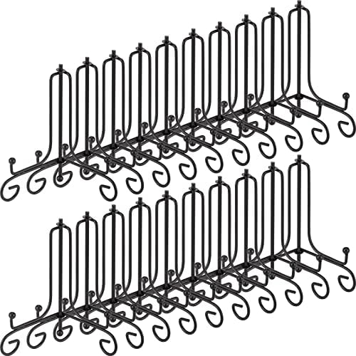 Amazon.com: Nuenen 30 Pack Iron Display Stand 4, 5, 6 Inches Black ...