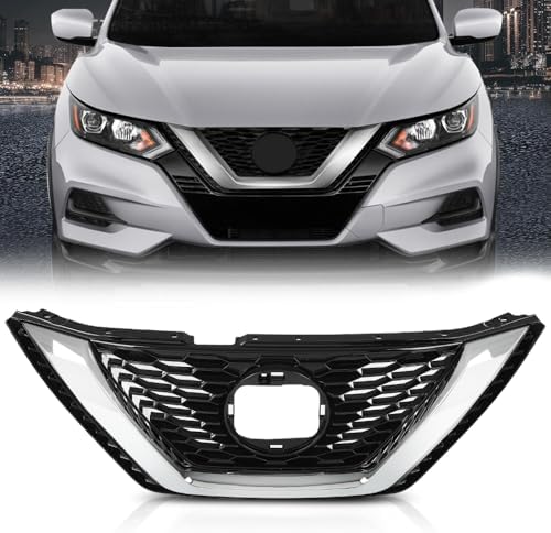 Amazon.com: KUAFU Front Upper Grille Compatible with 2017-2020 Nissan ...