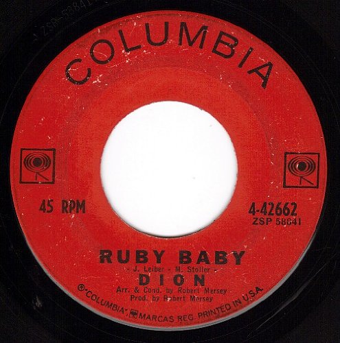 Dion - Ruby Baby / He'll Only Hurt You - Amazon.com Music