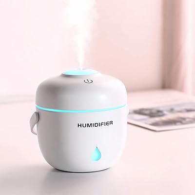 Amazon.com: Mini Humidifier for Bedroom, Office, Car; Portable Small ...