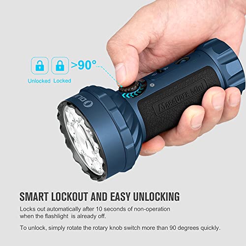OLIGHT Marauder Mini LED Torch Super Bright 7000 Lumen 600 Metre ...