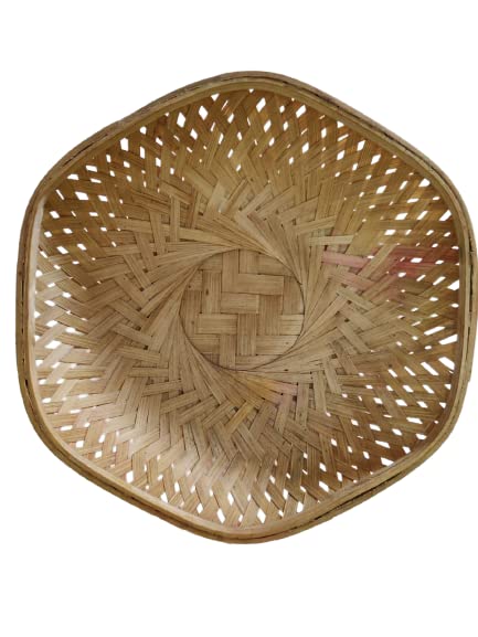 Buy Handmade Multipurpose Bamboo cane bowl for Wedding and Daily Use ...