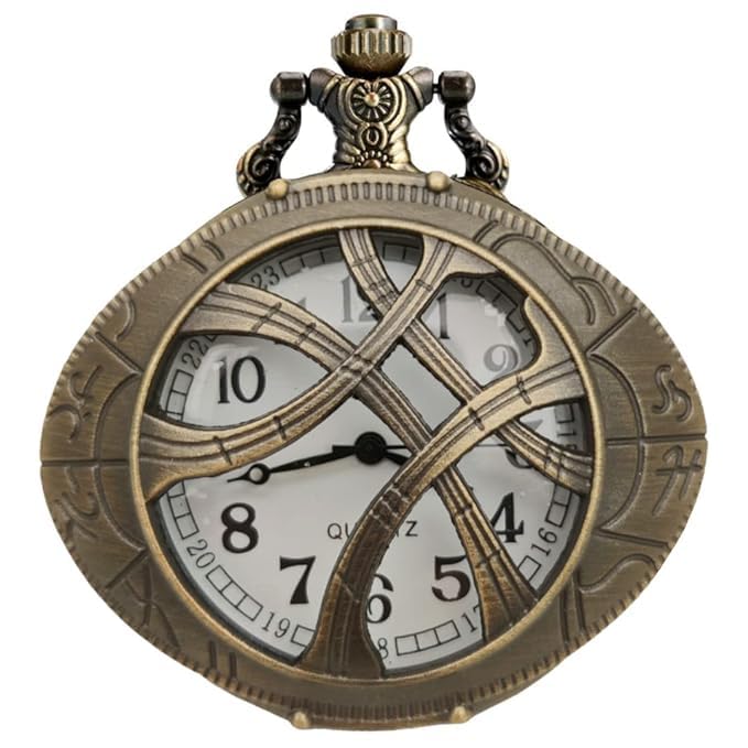 Gift Baba Doctor Strange Keychain | Eye of Agamotto | Pocket Watch | Dr ...