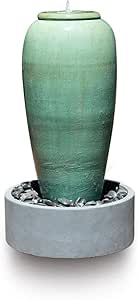 Amazon.com: PLANTATOREM Long-Lasting Modern Ceramic Tall Jar Water ...
