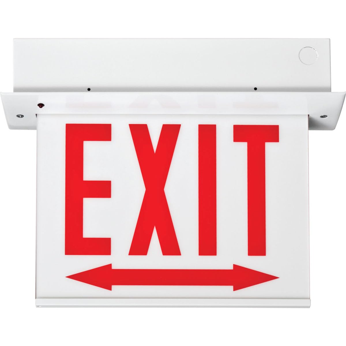 Lithonia Lighting® EDGR 2 RMR EL M4 Double Face Edge-Lit Emergency Exit ...