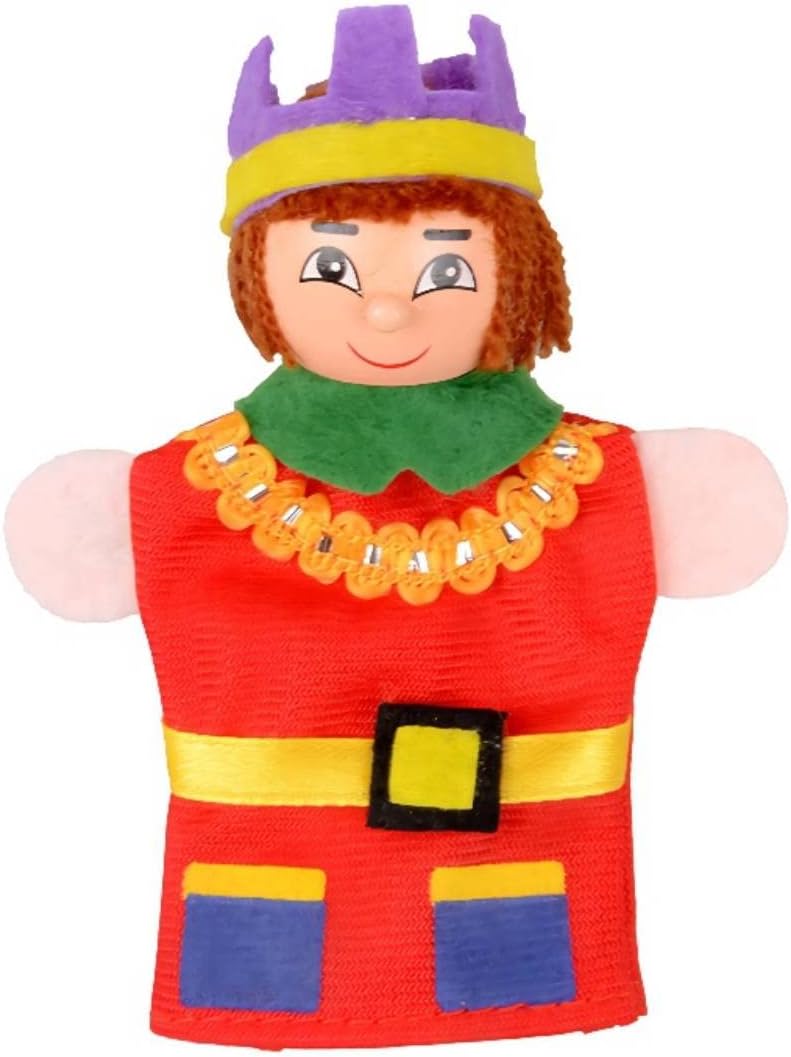 Palace Pals Finger Puppet Toy Set, Princess, Knight (Prince), King ...