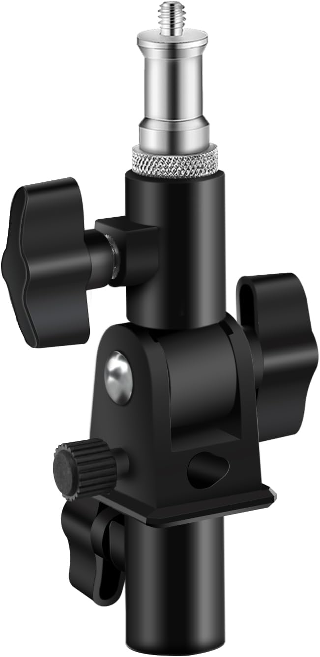 Amazon.com: U-Shape Camera Flash 180°Swivel Mount Bracket with Standard ...