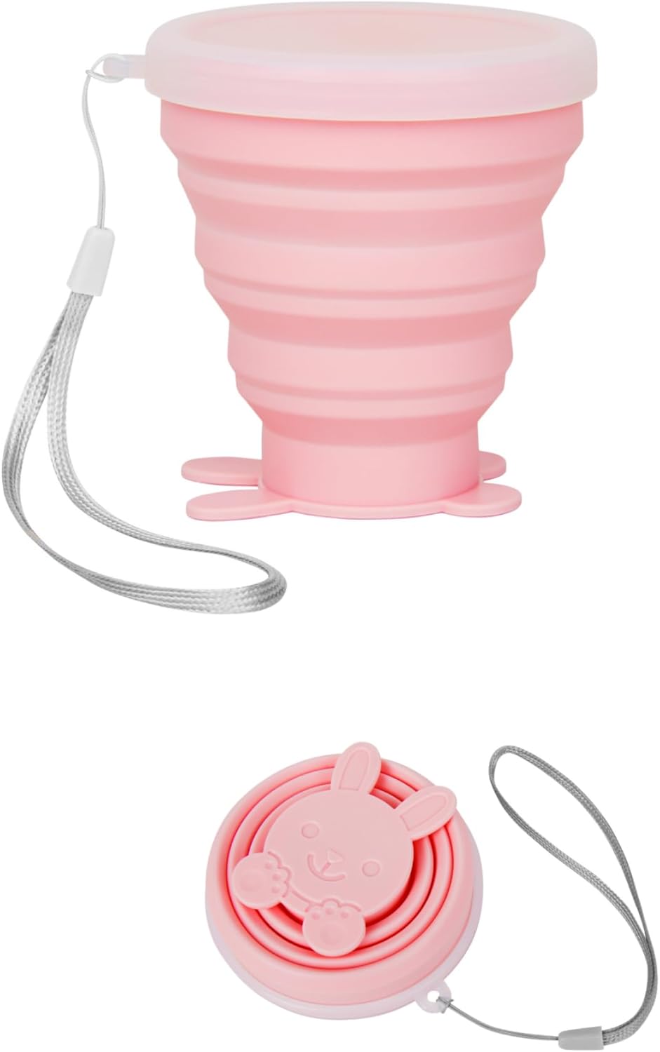 Amazon.com: ZPCTECHGO Reusable Foldable Silicone Water Cup, Portable ...