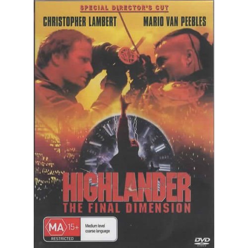 Amazon.com: Highlander: The Final Dimension ( Highlander III: The ...