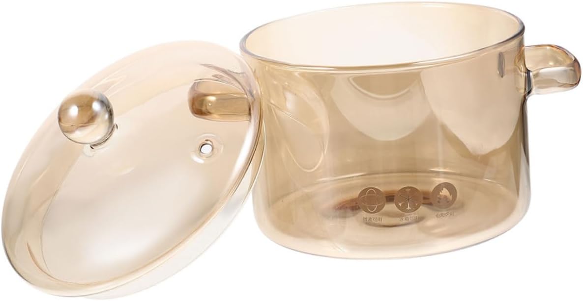 Amazon.com: MARMERDO Soup Pot Clear Pot Cooking Pots with Lids ...