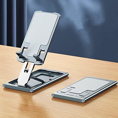 Amazon.com: MEISO Foldable Aluminum Desktop Phone Stand, Portable Phone ...