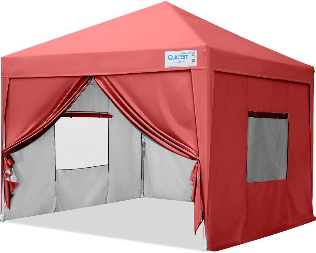 Amazon.com : Quictent Privacy Pop up Canopy Tent with Sidewalls ...
