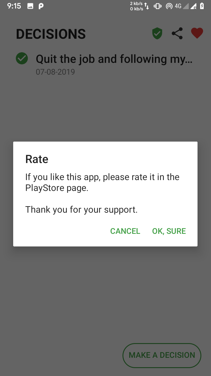 decide now - decision maker - App on Amazon Appstore