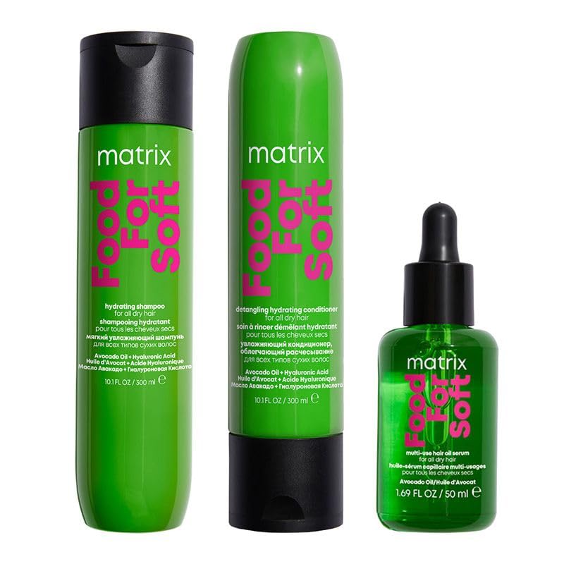 Matrix Food For Soft Hydrating Shampoo with Avocado Oil and Hyaluronic ...