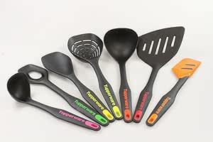 TUPPERWARE Handy foam serving ladle, small and mixing spoon, turner ...