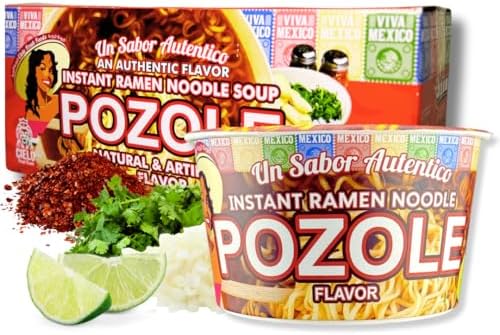 Amazon.com: Pozole Instant Ramen Noodle Soup, Authentic Mexican Pozole ...