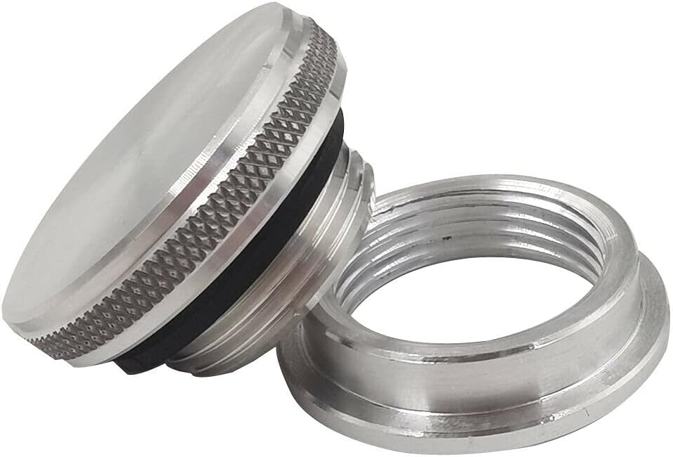 Amazon.com: BungKing Vented Aluminum Filler Cap with Aluminum Weld in ...