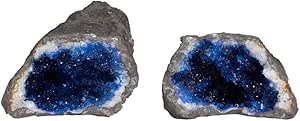 2 lb Break Your Own Blue Crystals Geodes with Cracking Tools Kits for ...