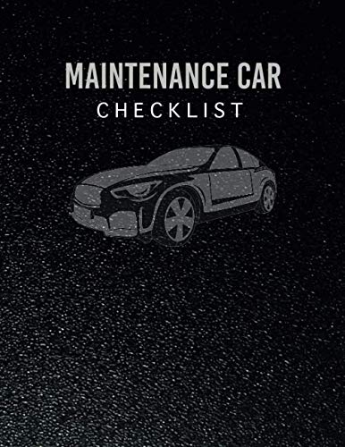 Maintenance Car Checklist: Repair Log Book: Roberts, JK: 9781076168740 ...