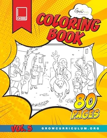 Grow Kids Coloring Book (Volume 5): 80 Coloring Pages and Activities ...