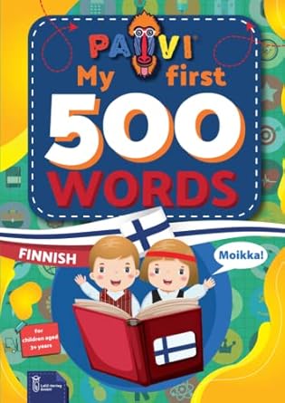 Finnish: PAVI – My first 500 words: Suomalainen: Gift book for children ...
